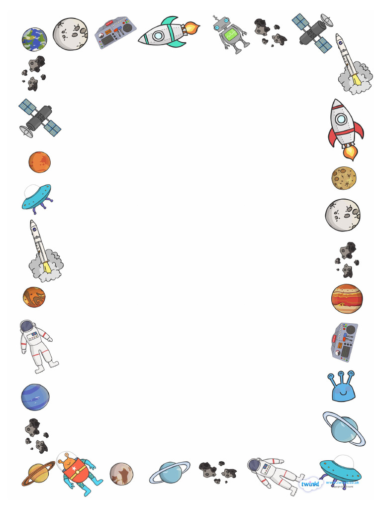 Space Page Borders | PDF