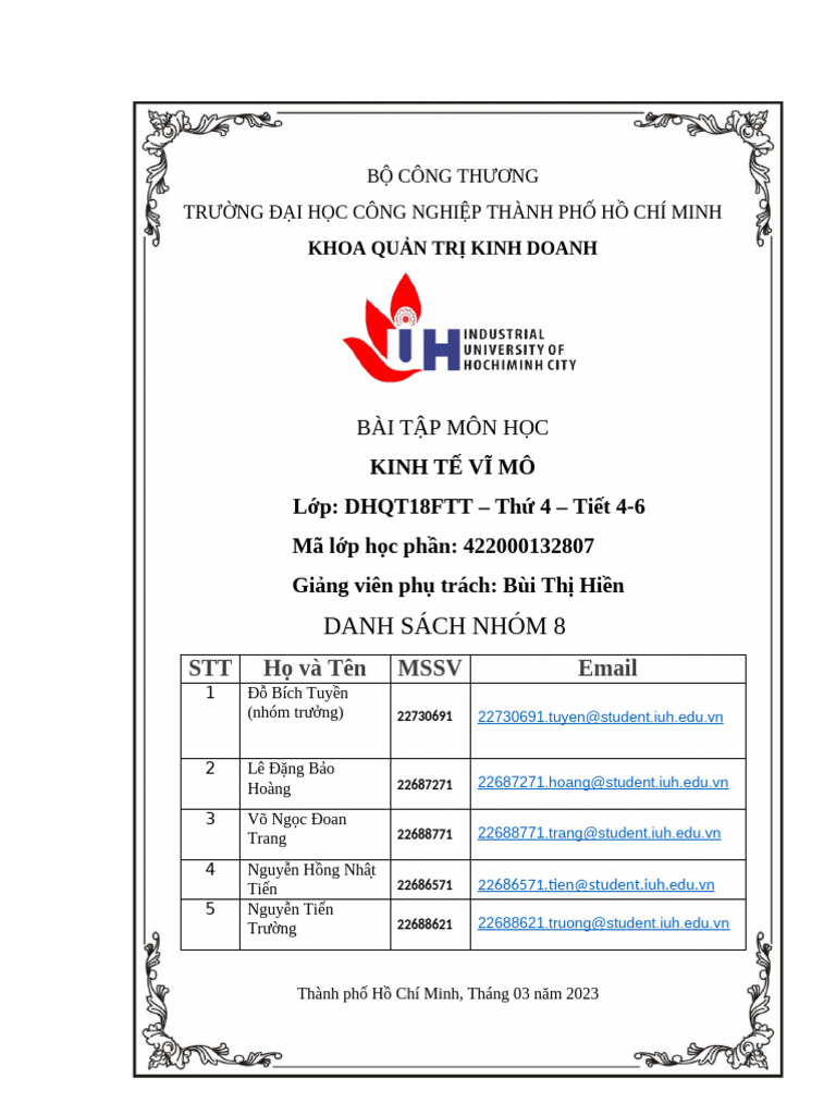 Nhóm 8 KTVM Gi A Kì | PDF