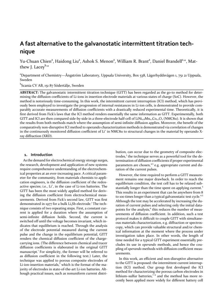 GITT | PDF