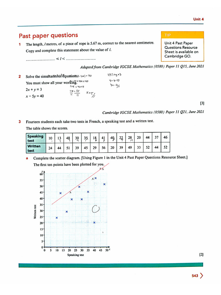 1726151956 Cambridge Igcse® Mathematics Core And Extended Pdf