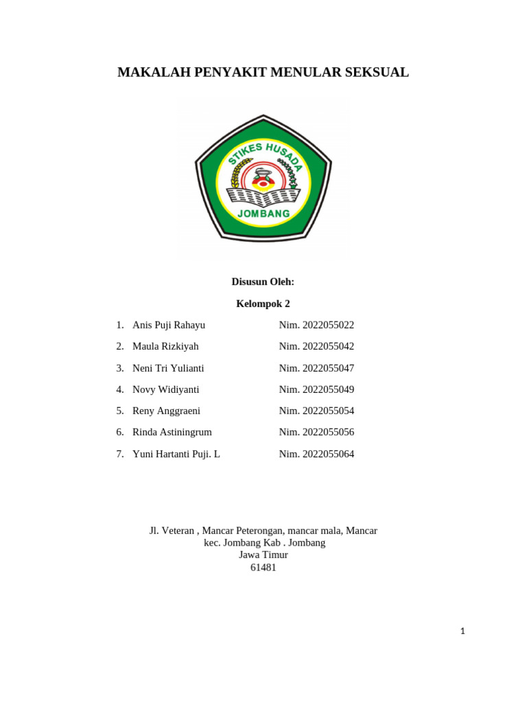 Penyakit Menular Seks | PDF