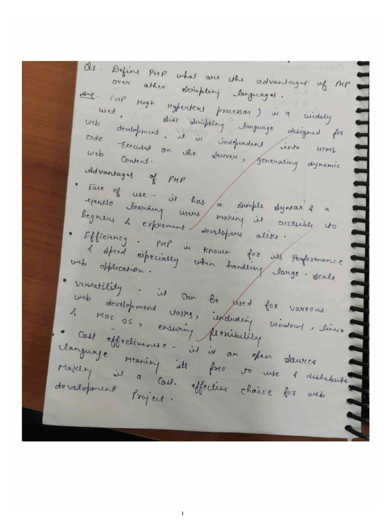 PHP Assignment 1 | PDF