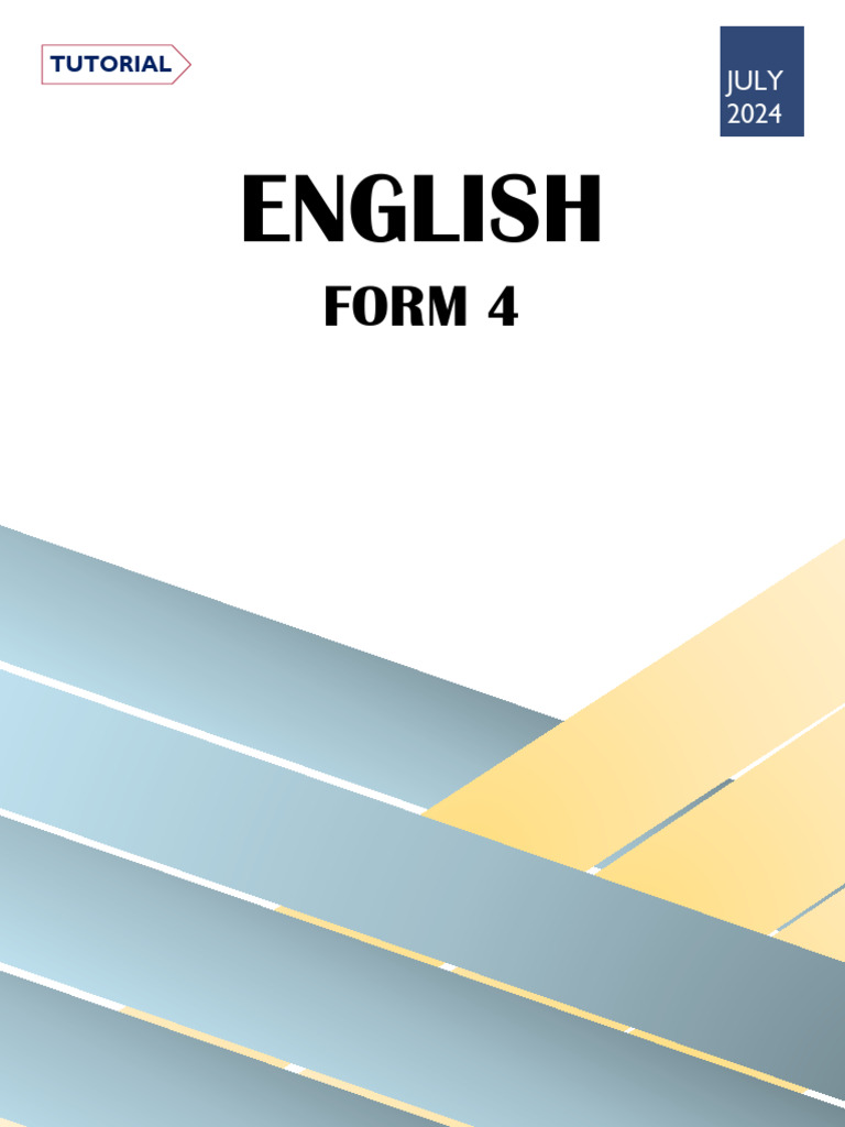t4 English (Tutorial) | PDF