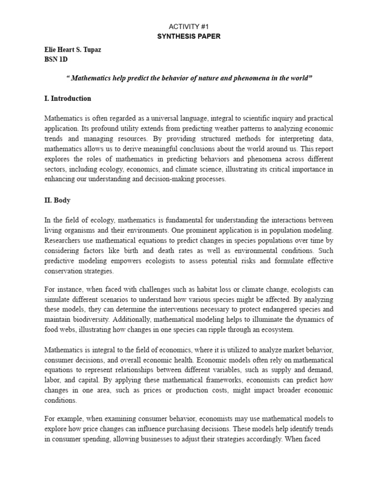 Synthesis Paper | PDF