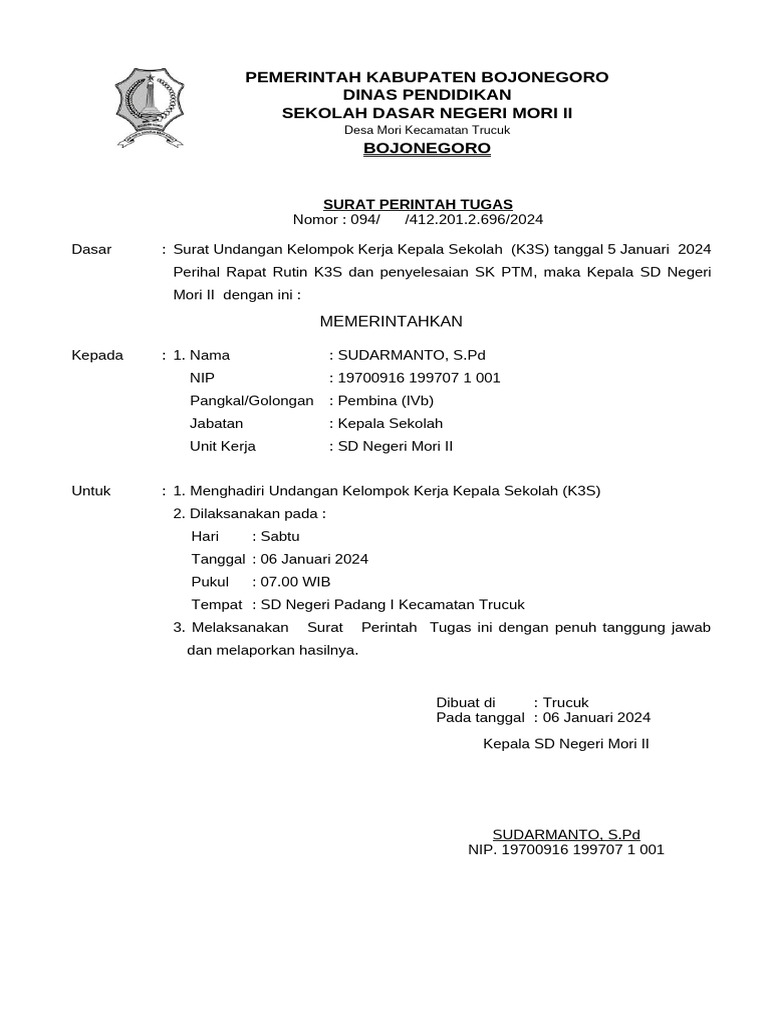SPT Dan Laporan Perjalanan Dinas | PDF