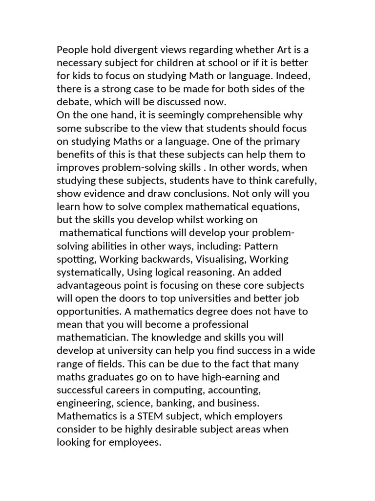Math and Art | PDF