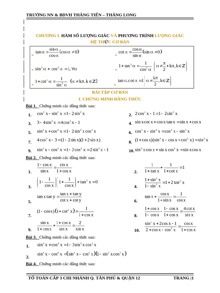 Sách Toán L P 11 | PDF