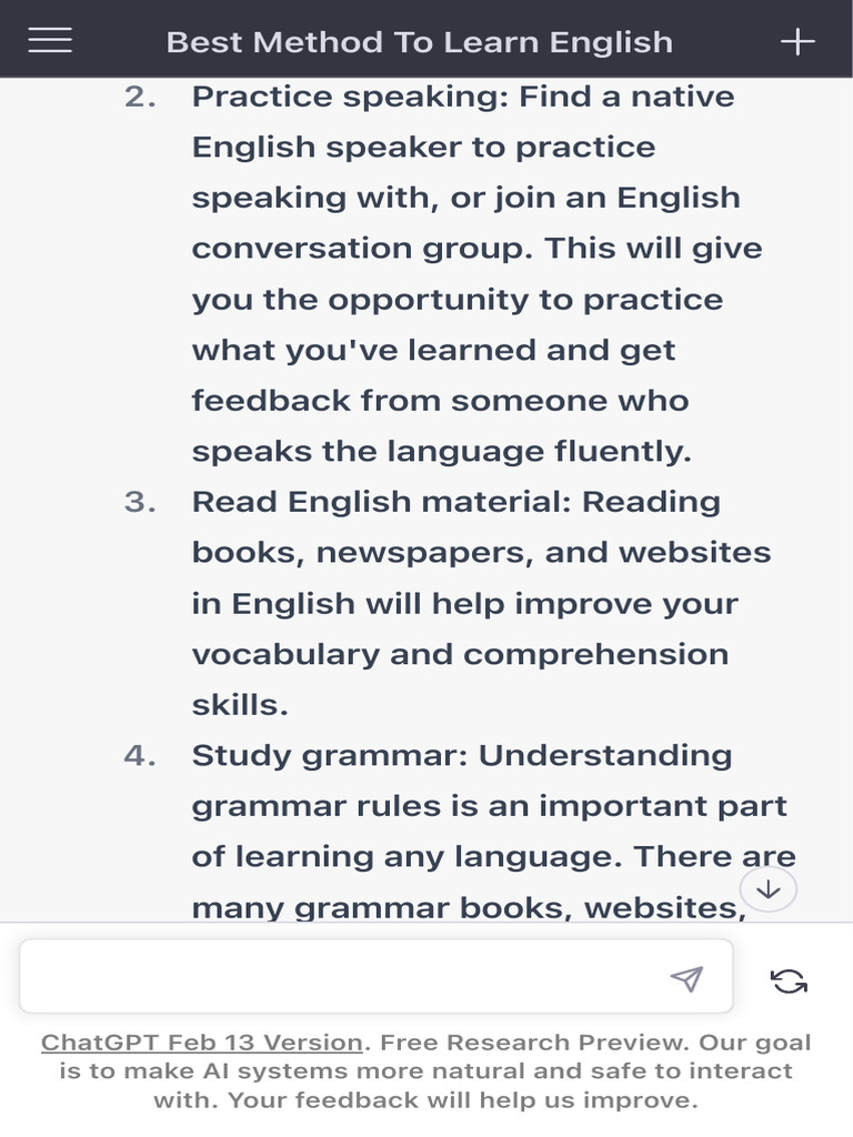 Best Method To Learn English | PDF