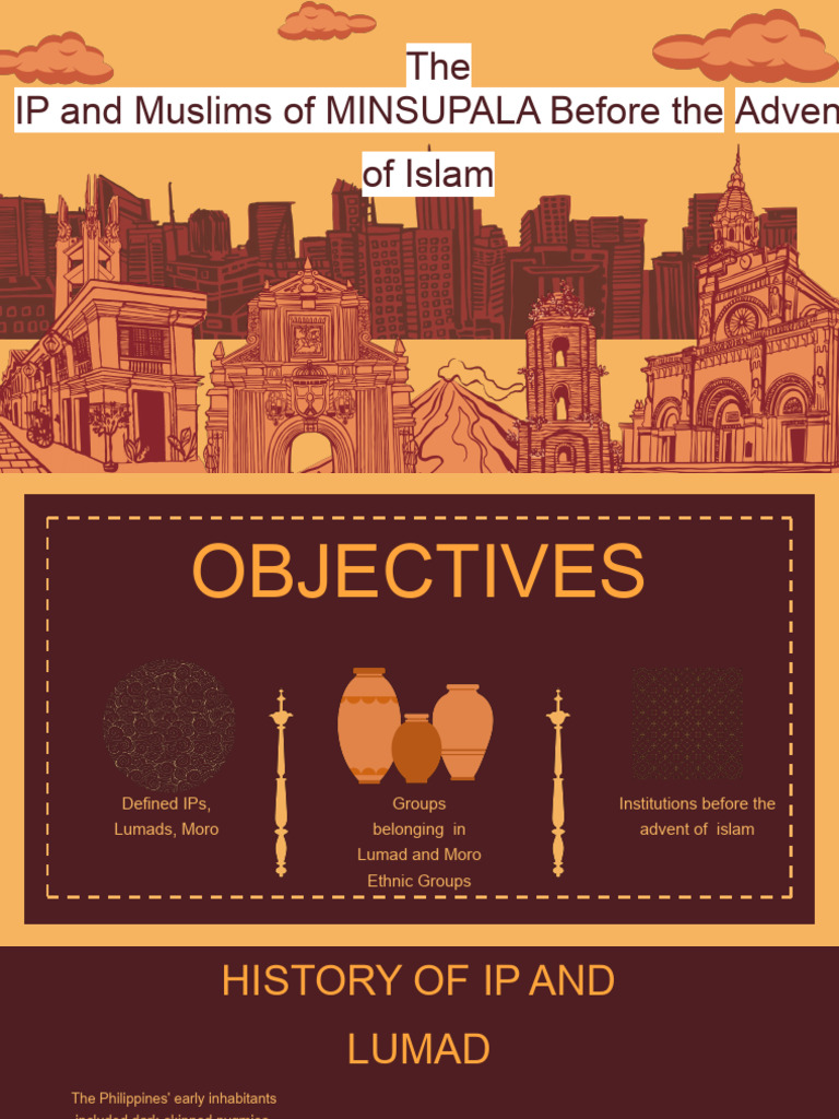 Lumad and IP of MINSUPALA Before The Advent of Islam G2.Pptx 1 | PDF