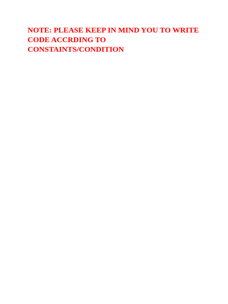 Larabai's and Amon Cpractical Imp Questions | PDF