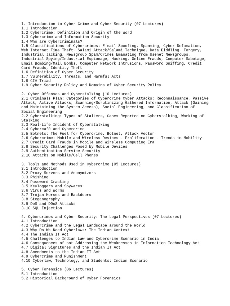 Cyber Security Pdf Cybercrime Social Science