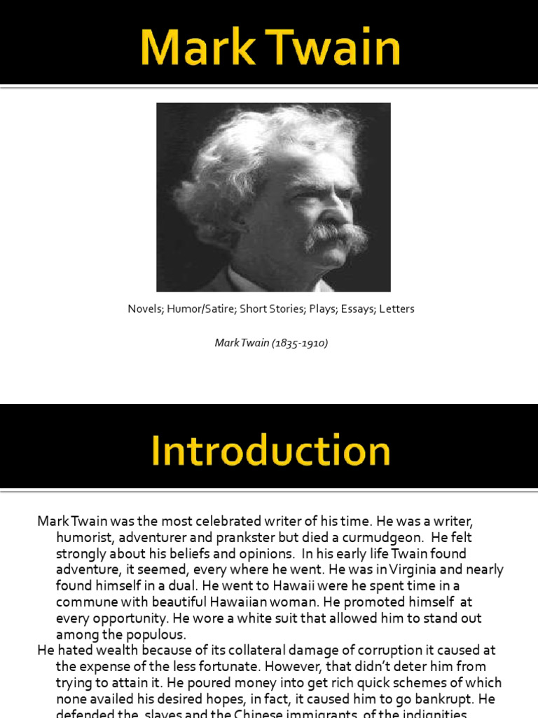 Mark Twain 3 | PDF