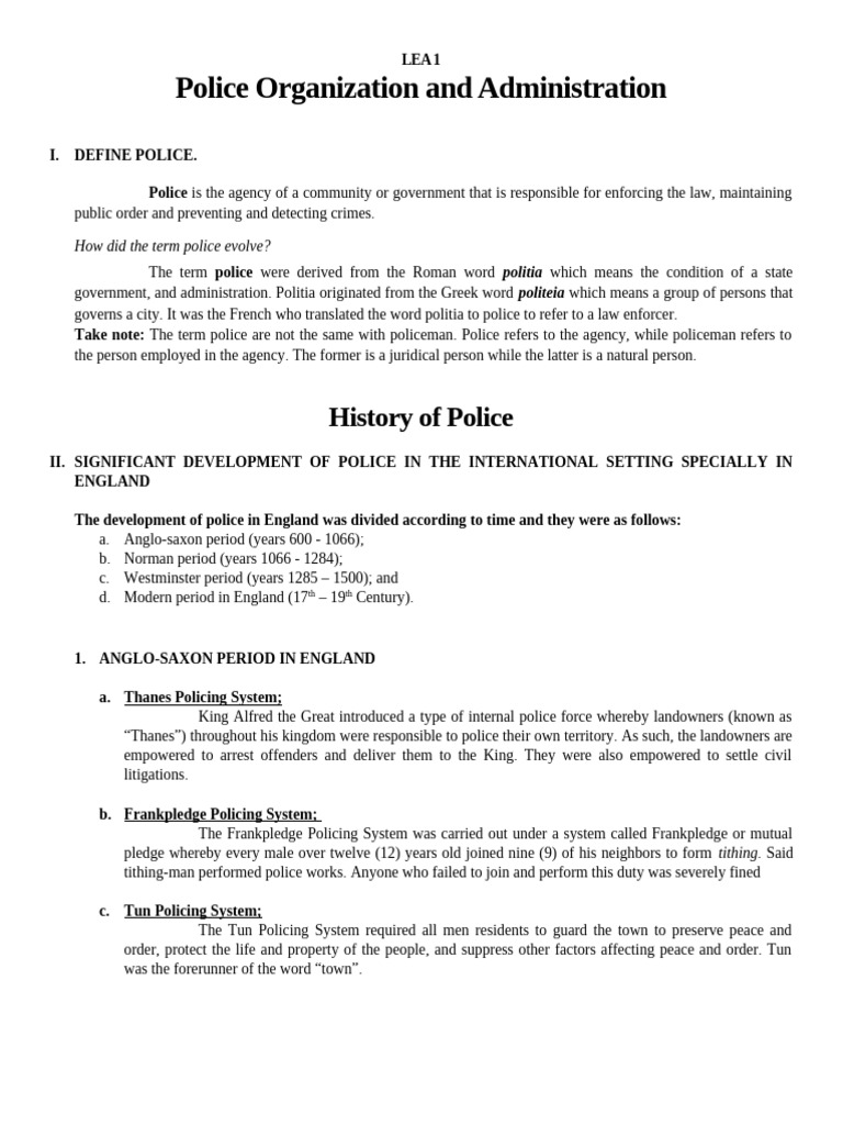 LEA 1 Day 1 2 and 3 | PDF