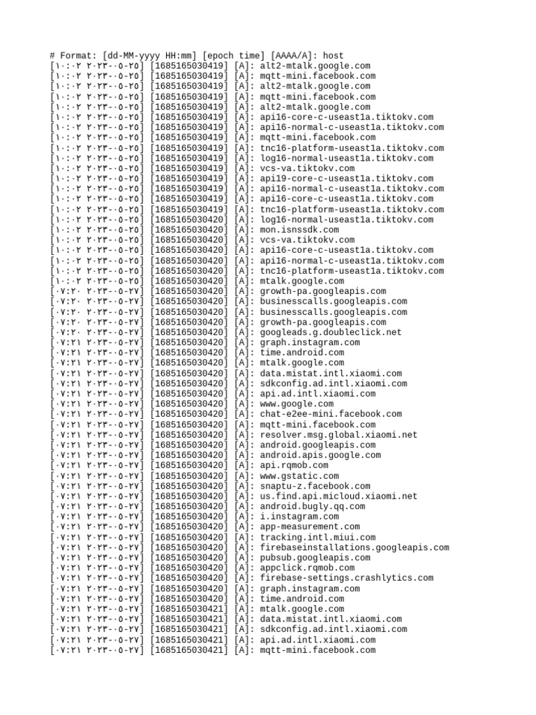 Dnschanger Queries Export | PDF