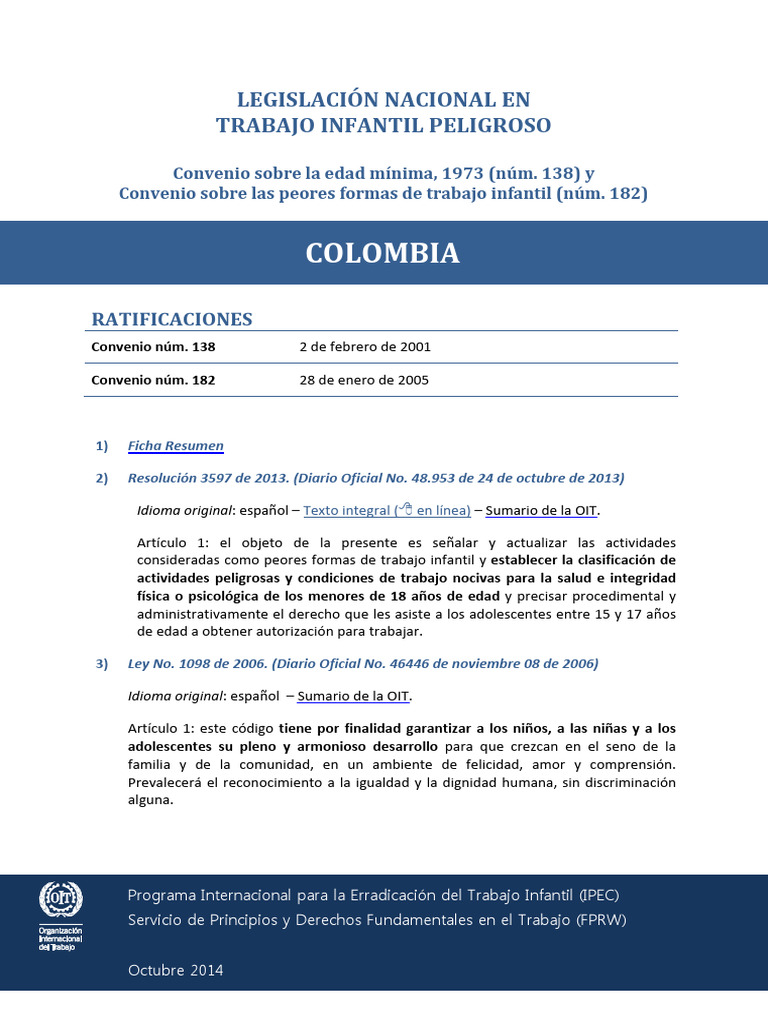 CLP Compendium of HCL List Colombia | PDF