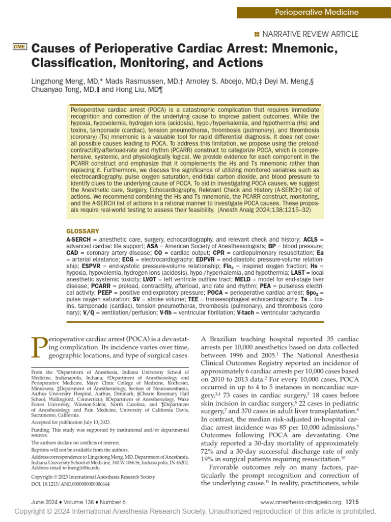 Poca - Pcarr A&a | PDF