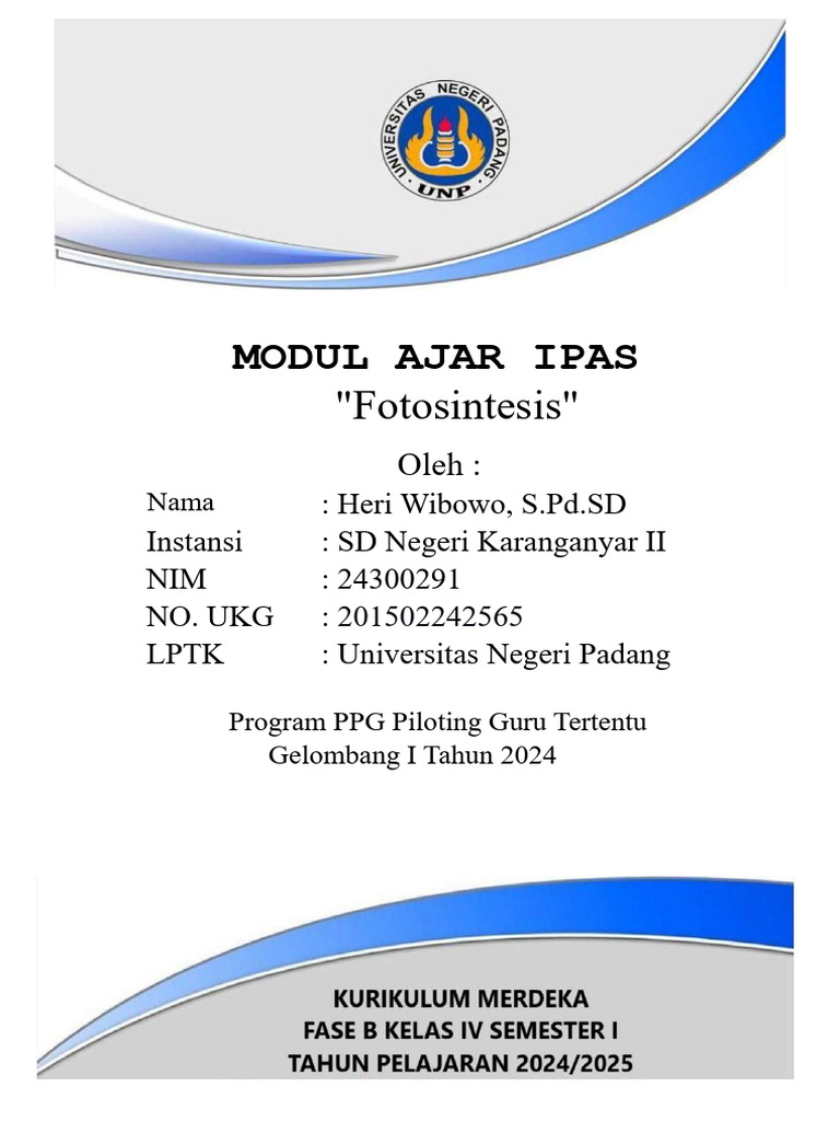 Cover Ipas Kelas 4 | PDF