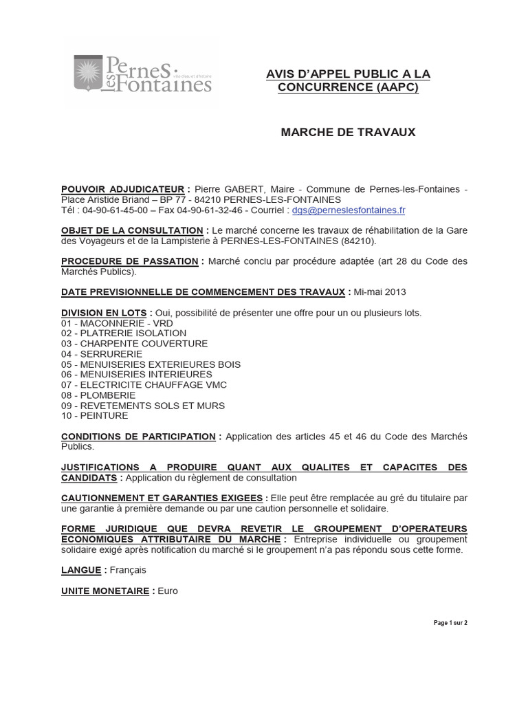 Dce Gare Complet 1 | PDF