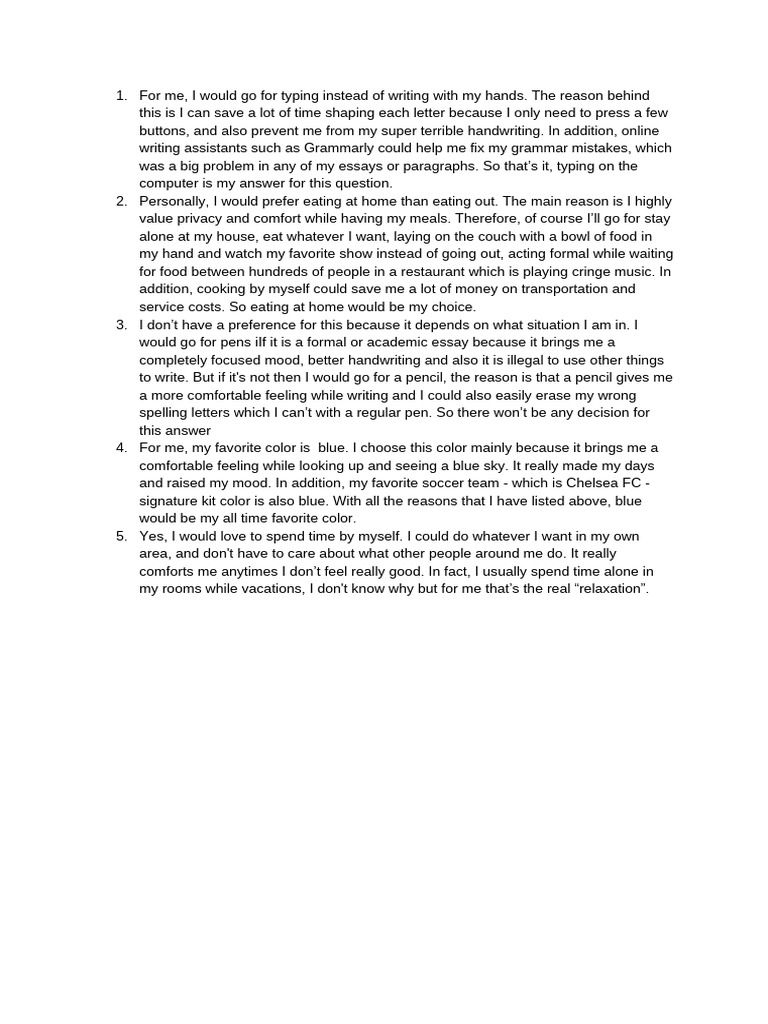 Anh Duc's Homework Speaking Scripts | PDF