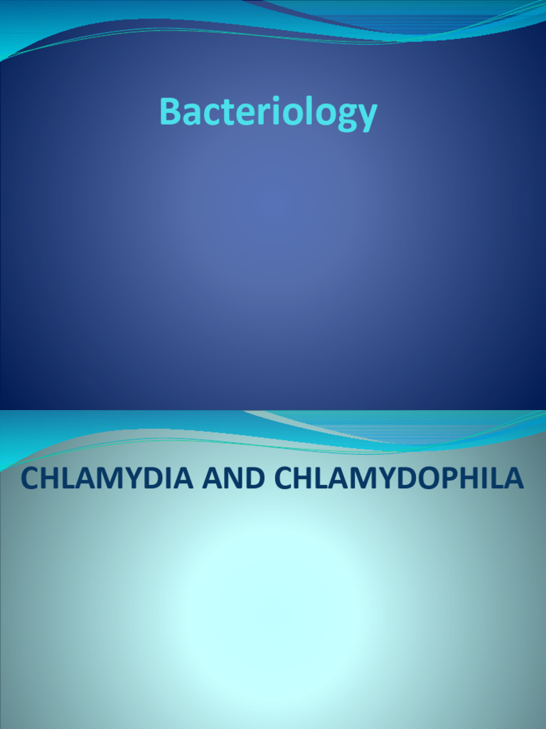 Chlamydia L20 | PDF