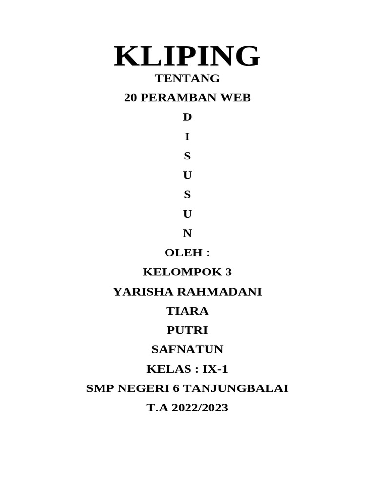 20 Peramban Web | PDF