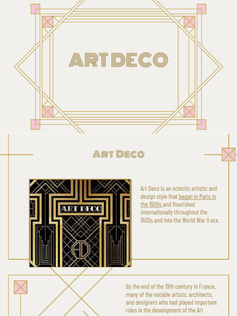 Chapter3.1art Deco | PDF