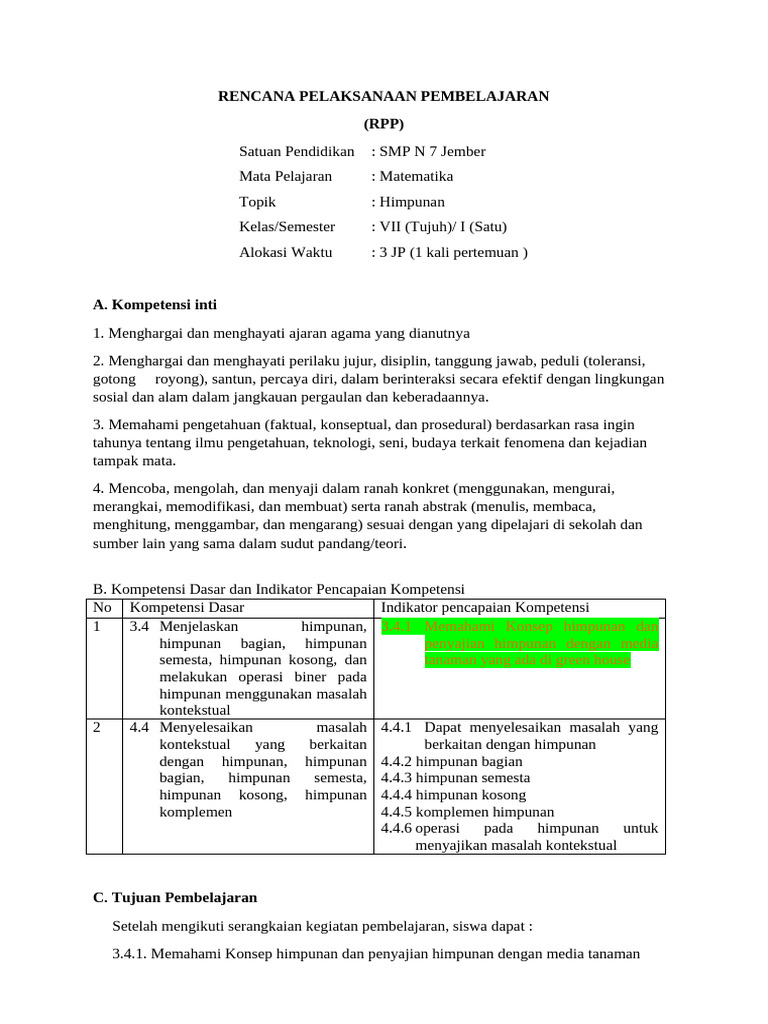 Zaeni - MTK - 7 - 1 - PENANAMAN DAN PEMELIHARAAN TANAMAN - Green House | PDF