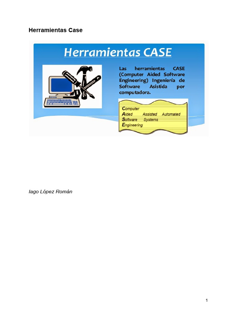 Herramientas Case Iago López Román | PDF