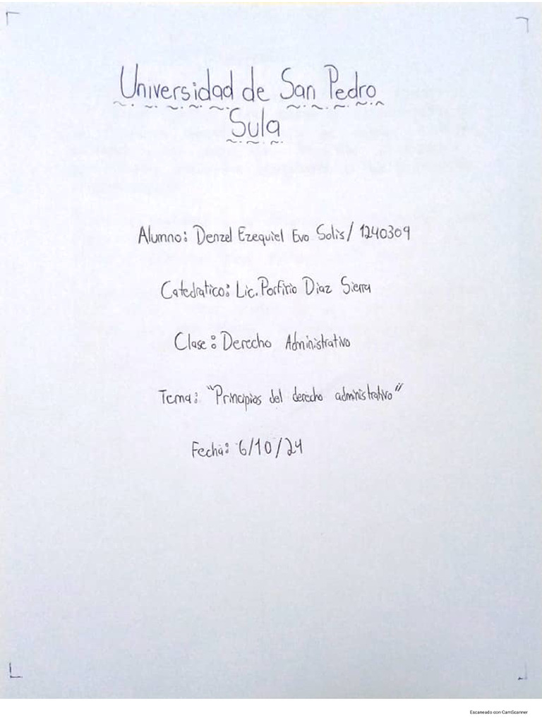 Evo - Denzel - Principios Del Derecho Administrativo | PDF