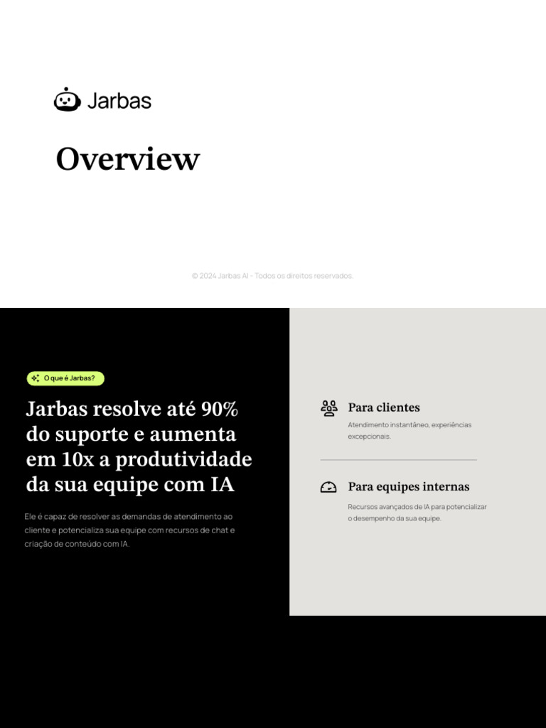 Overview - Jarbas | PDF