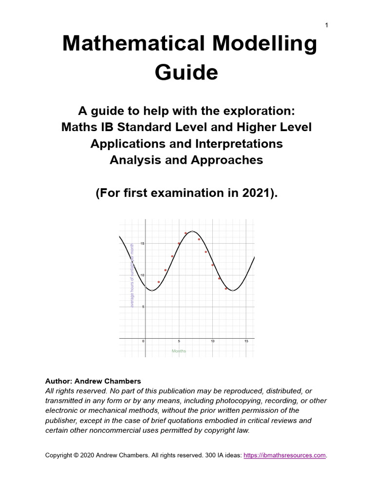 Modelling Guide | PDF