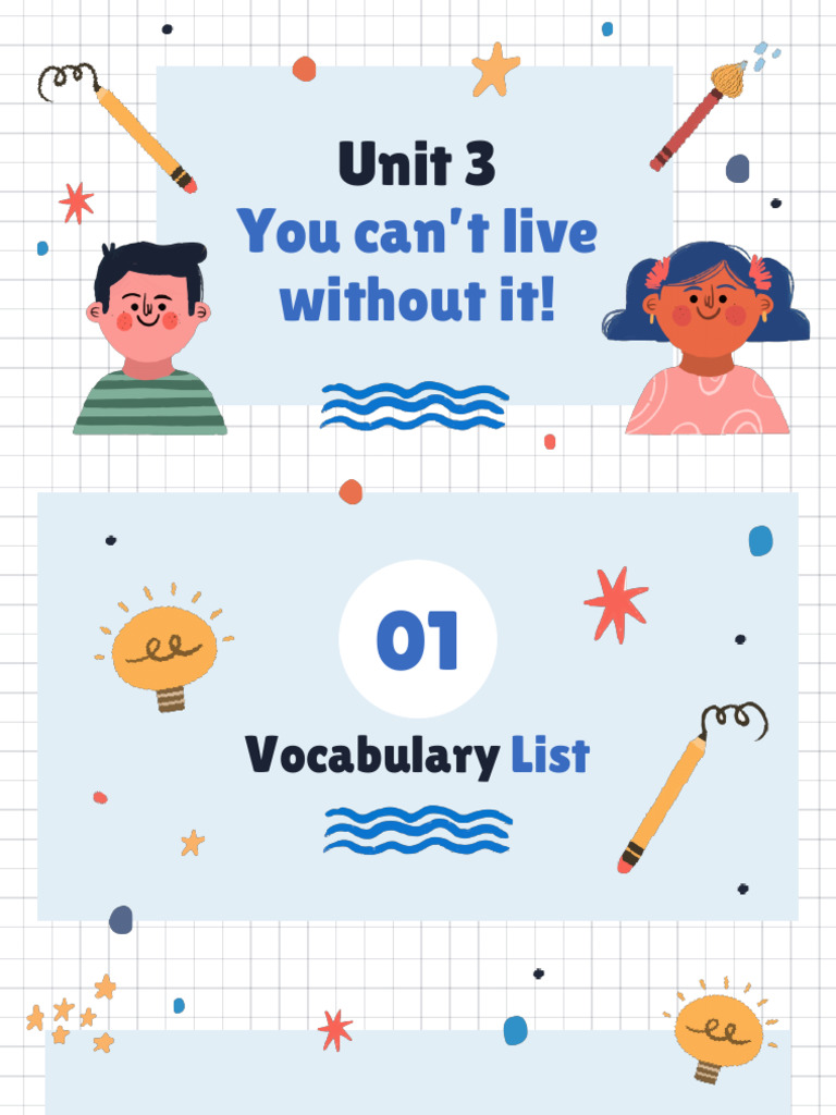 Unit 3 You Cannot Live Without It (Autosaved) | PDF