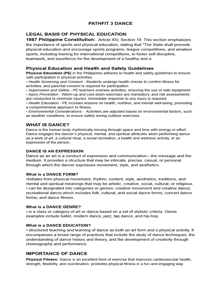 Path Fit 3 Reviewer | PDF