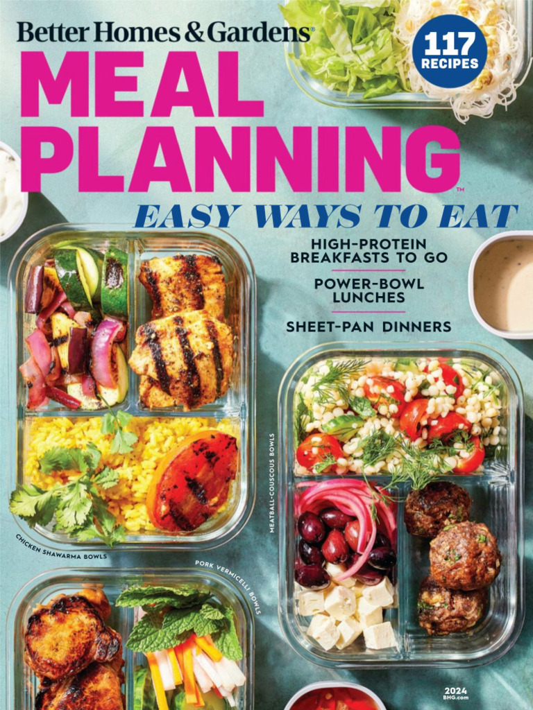 Better Homes Gardens Meal Planning 2024 | PDF