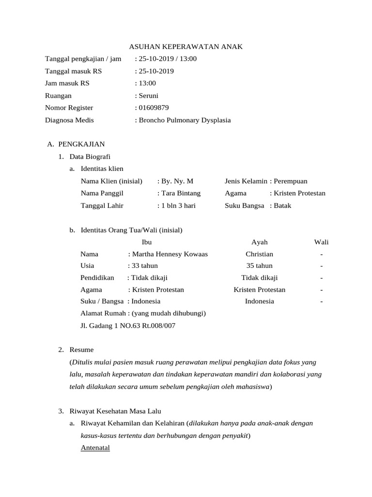 Fix Askep BPD Seruni | PDF