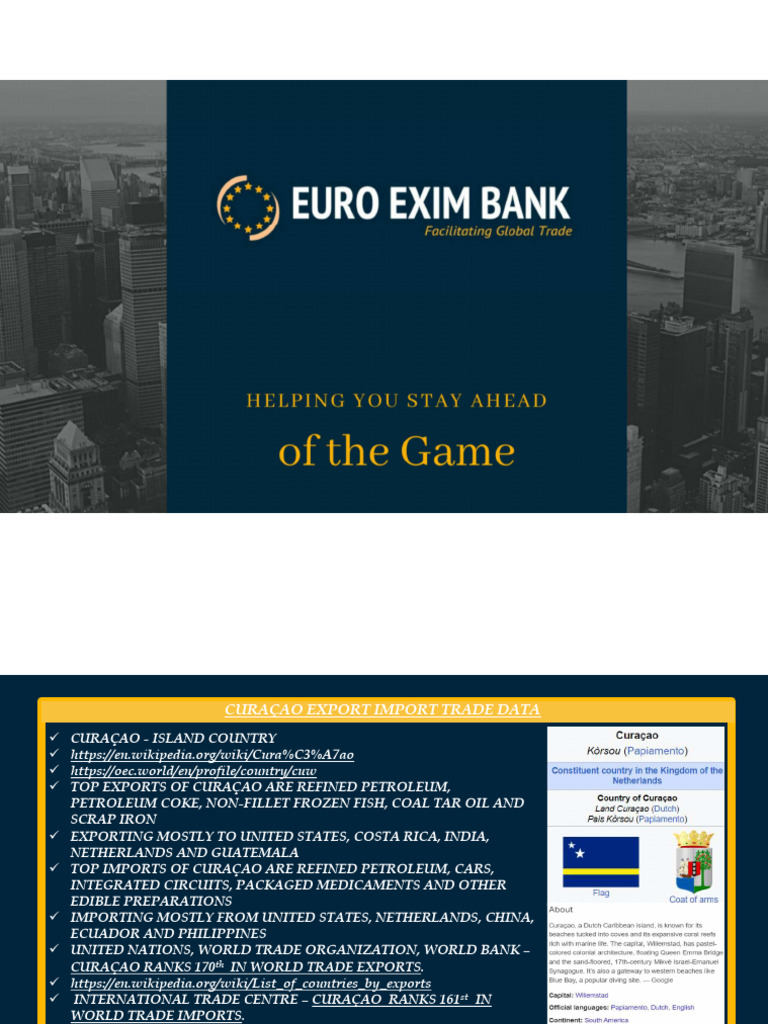 Curaçao Trade Insights | PDF | International Trade | Business