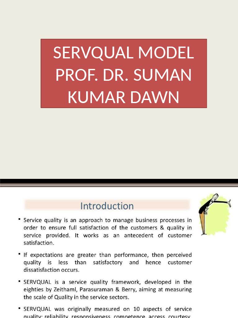 Servqual Model | PDF