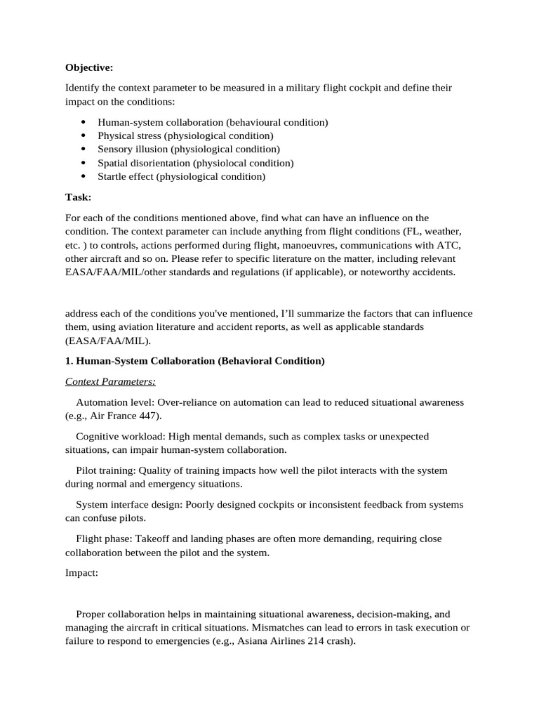 Avionics Report - Docx..20240913142919547 | PDF | Situation Awareness | Science & Mathematics