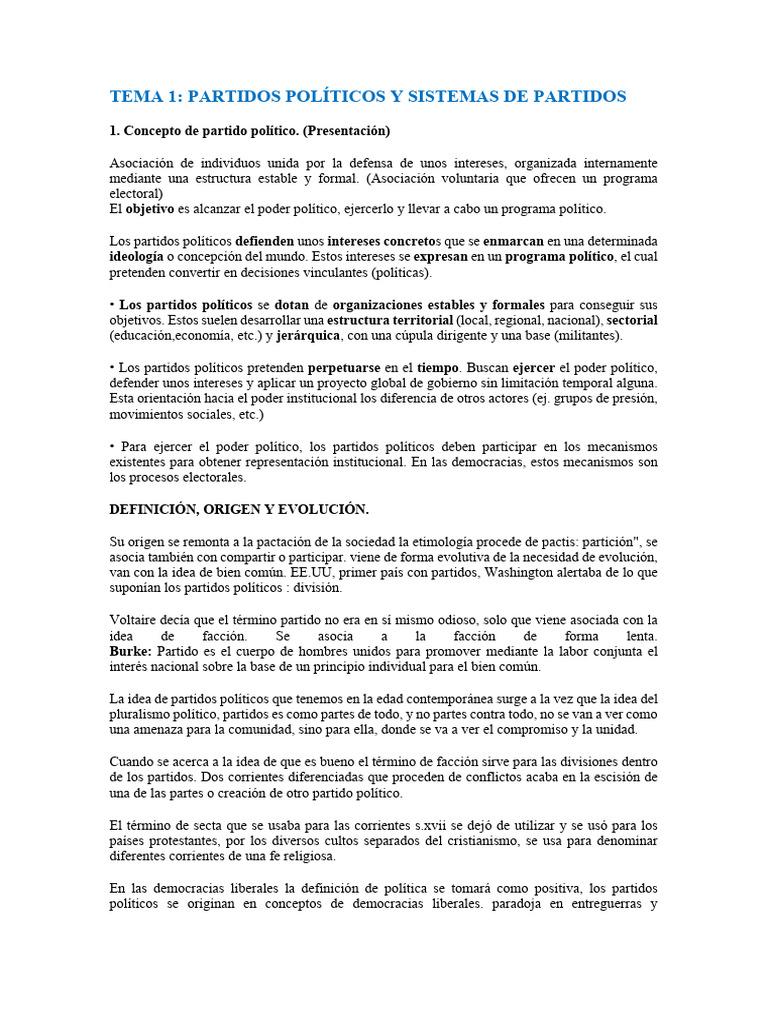 Actores y Procesos Tema 1-6 Completo | PDF