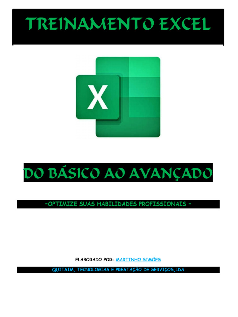 Treinamento Excel Avançado | PDF