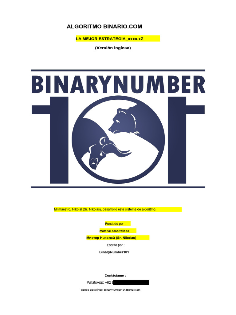 Curso Binary Number 101 N.2 | PDF