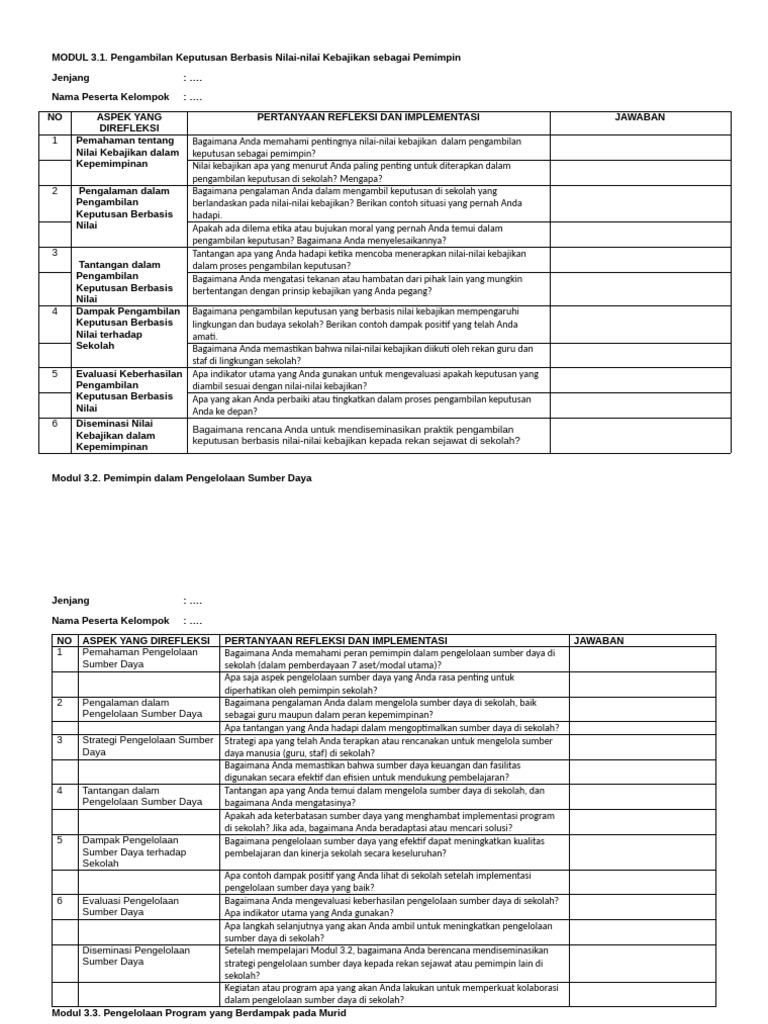 LK Paket Modul 3 | PDF