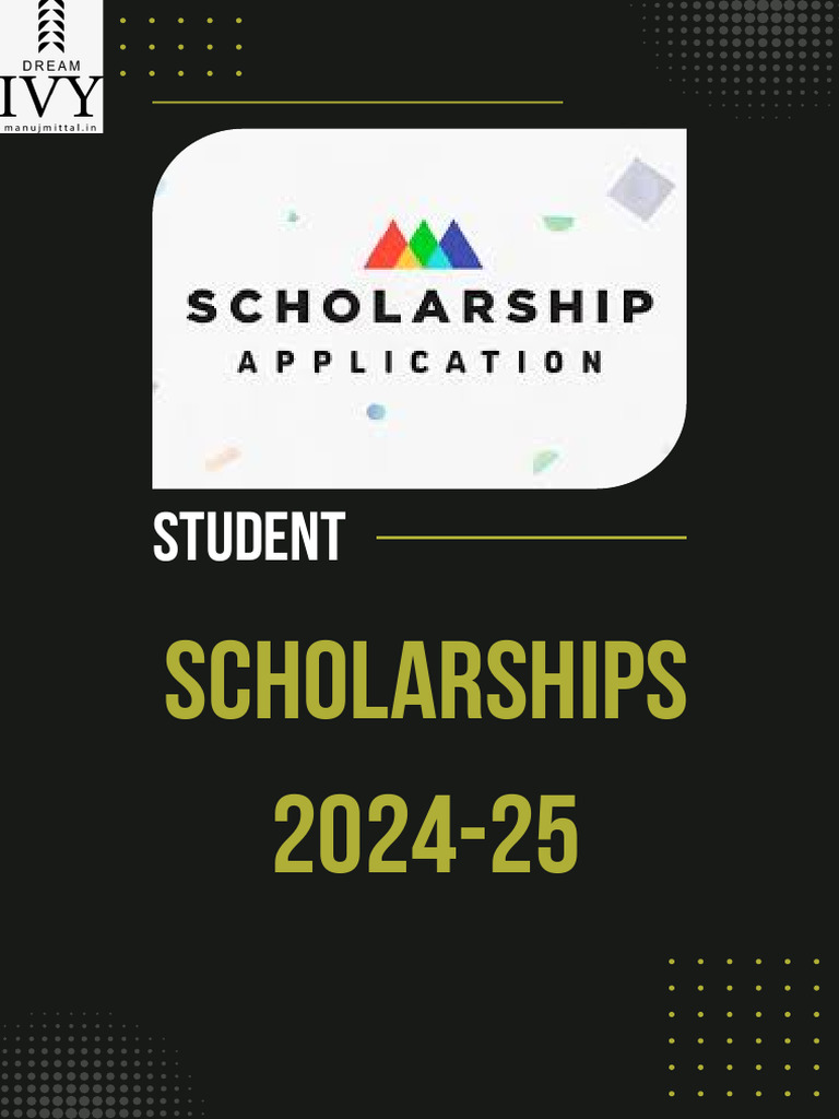 Scholarships 2024-25 | PDF