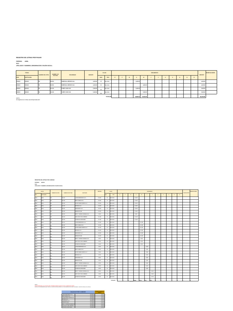 Formatos AA3 (1) - 1 | PDF