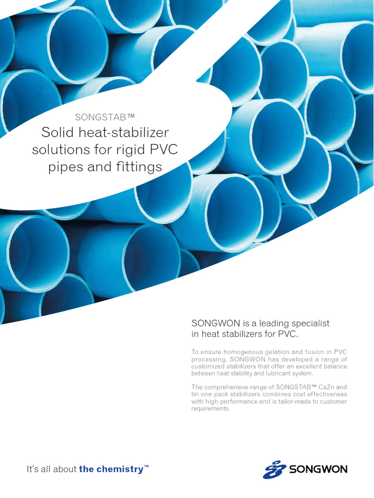 SONGWON Highlight Leaflet Solid Heat Stabilizer Solutions For Rigid PVC ...