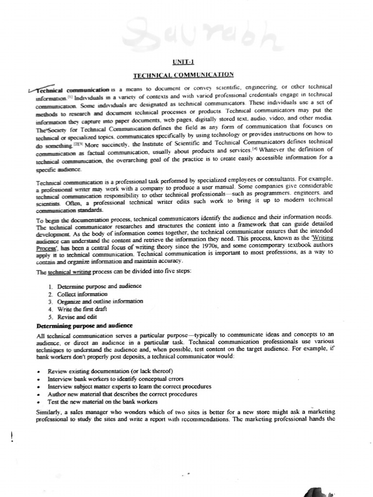 Technical Communication | PDF
