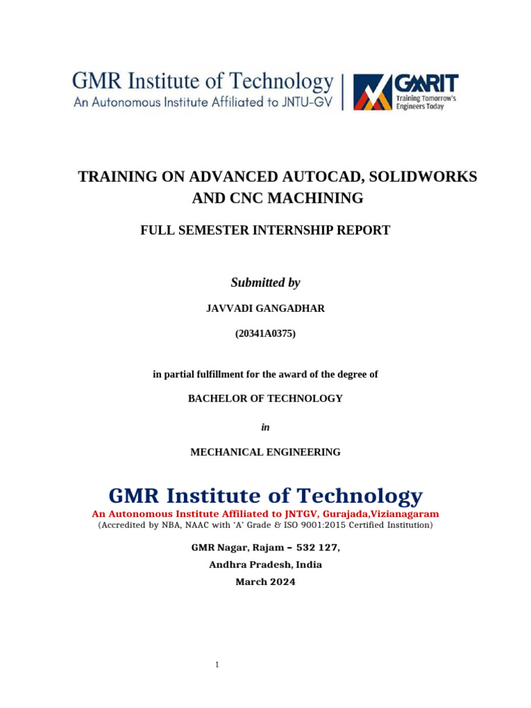 20341A0375 FSI Report | PDF