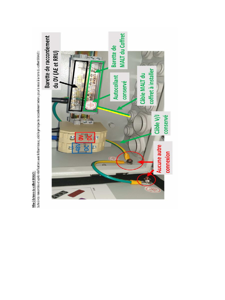 Cablage Coffret Bravo | PDF