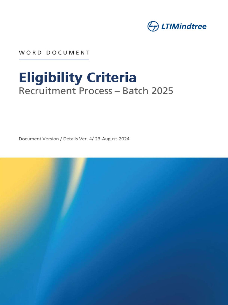 Eligibility Declaration Form - Compressed | PDF
