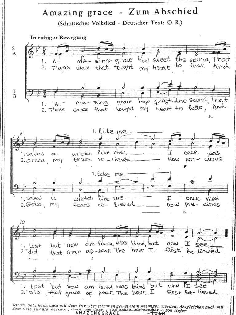 Amazing Grace | PDF
